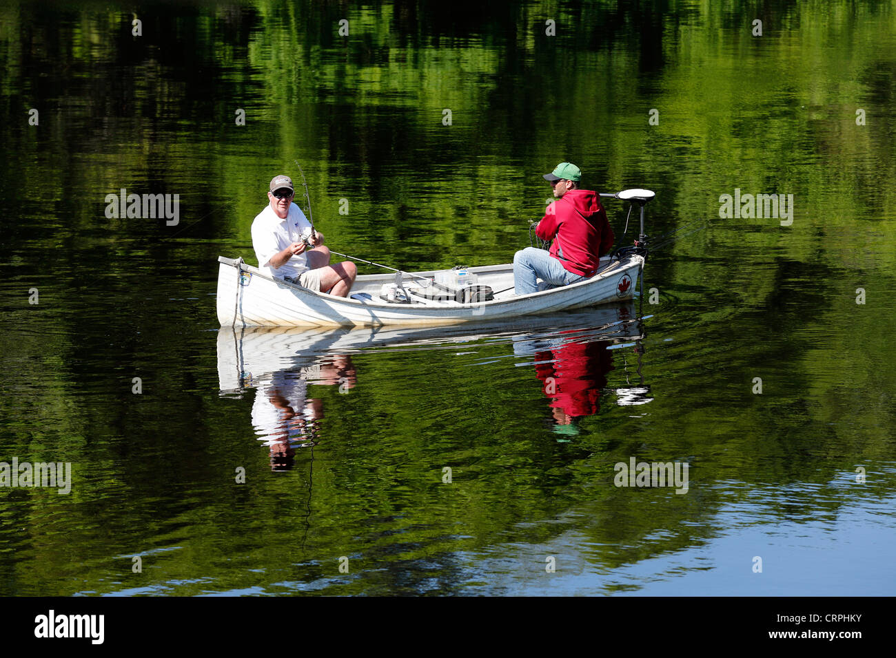 Canoe fishing hi-res stock photography and images - Alamy