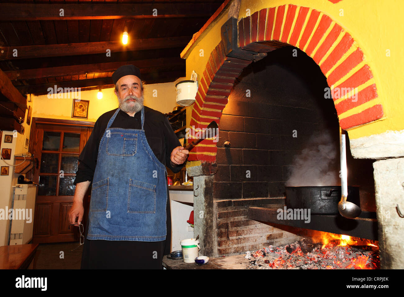 Eastern orthodox monk athos hi-res stock photography and images - Alamy