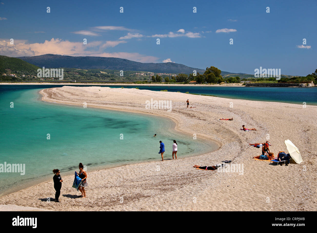 Ammoglossa beach, close to Agia Mavra castle, Lefkada (or "Lefkas ...