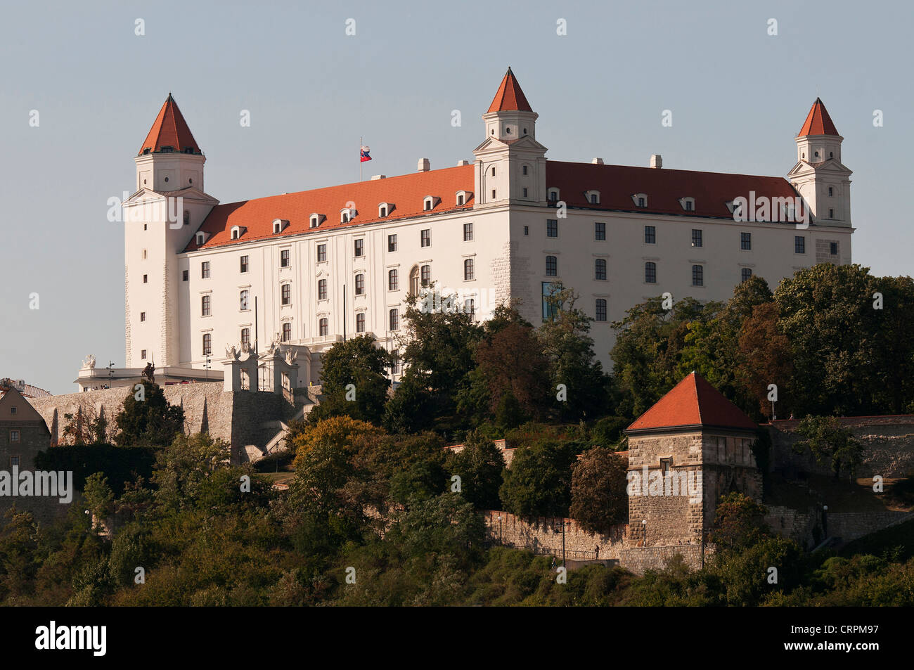 Elk189-1148 Slovakia, Bratislava, Bratislava Castle Stock Photo - Alamy