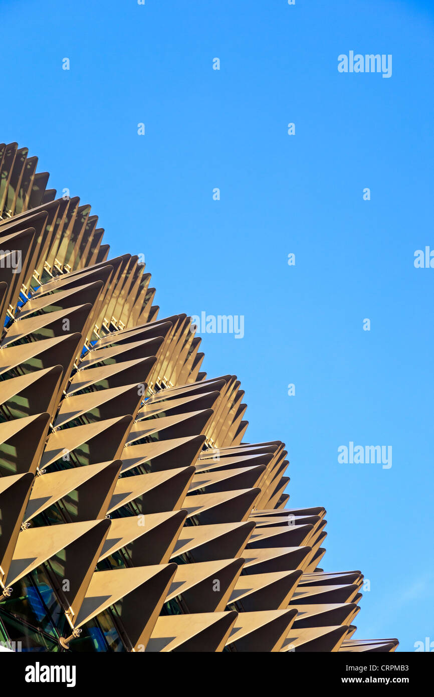 South East Asia, Singapore, Singapore opera house with the outer hull ...