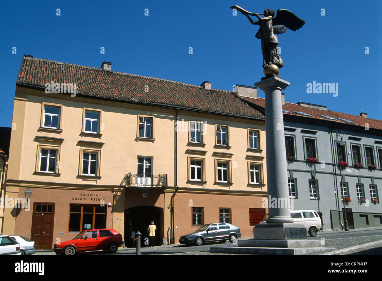 Lithuania, Vilnius, street scene Stock Photo - Alamy