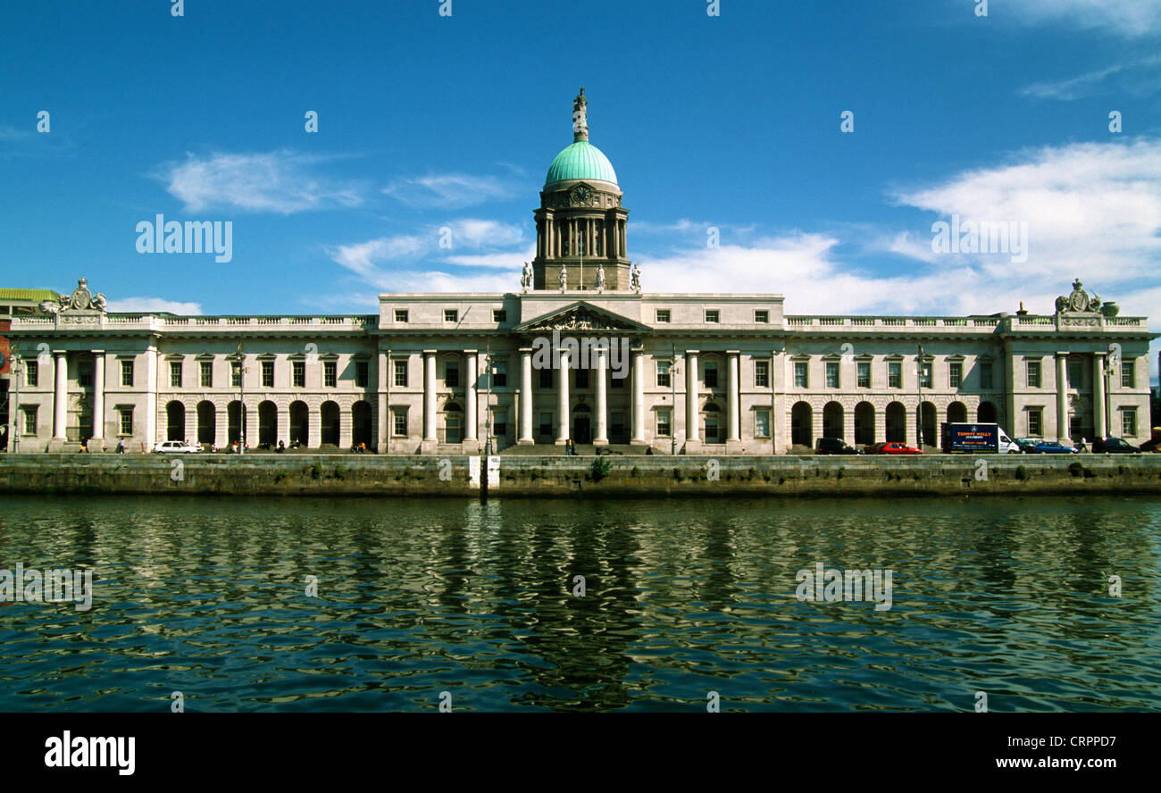 Ireland, Dublin, Custom House Stock Photo - Alamy