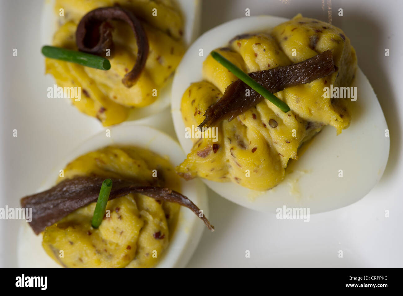Deviled eggs hi-res stock photography and images - Alamy