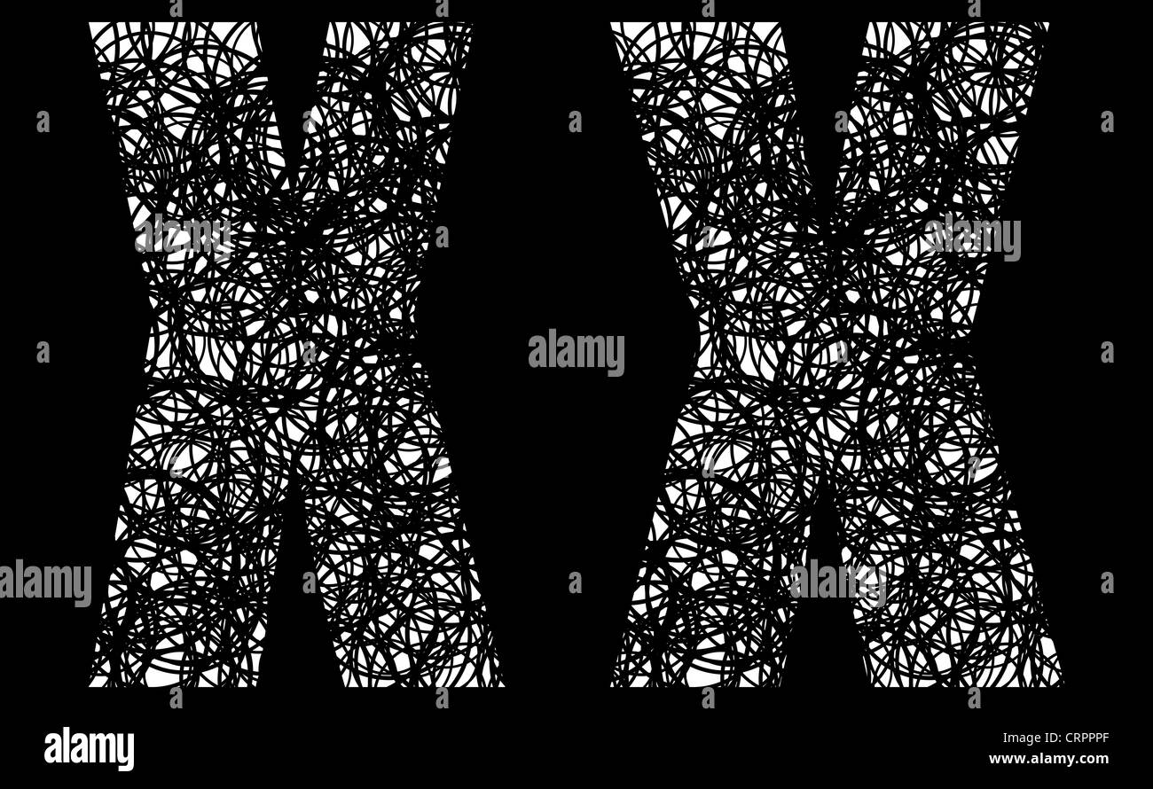 X objects hi-res stock photography and images - Alamy