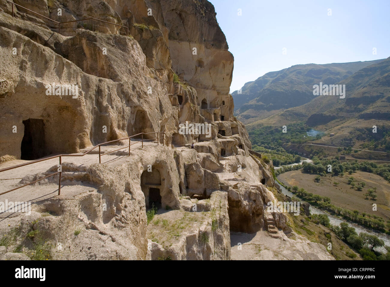 12th-century hillside cave dwellings of Vardzia, Samtskhe-Javakheti ...