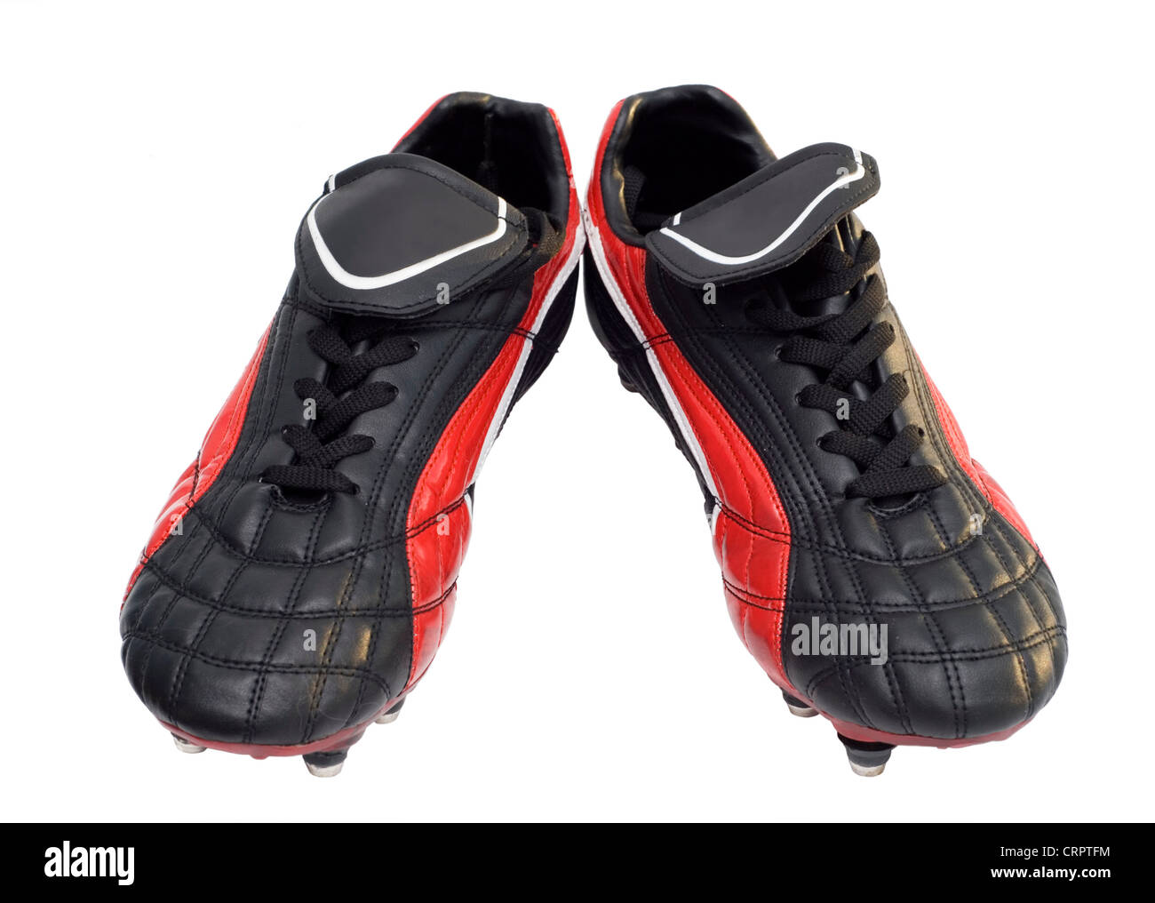 boots isolated over white background Stock Photo - Alamy