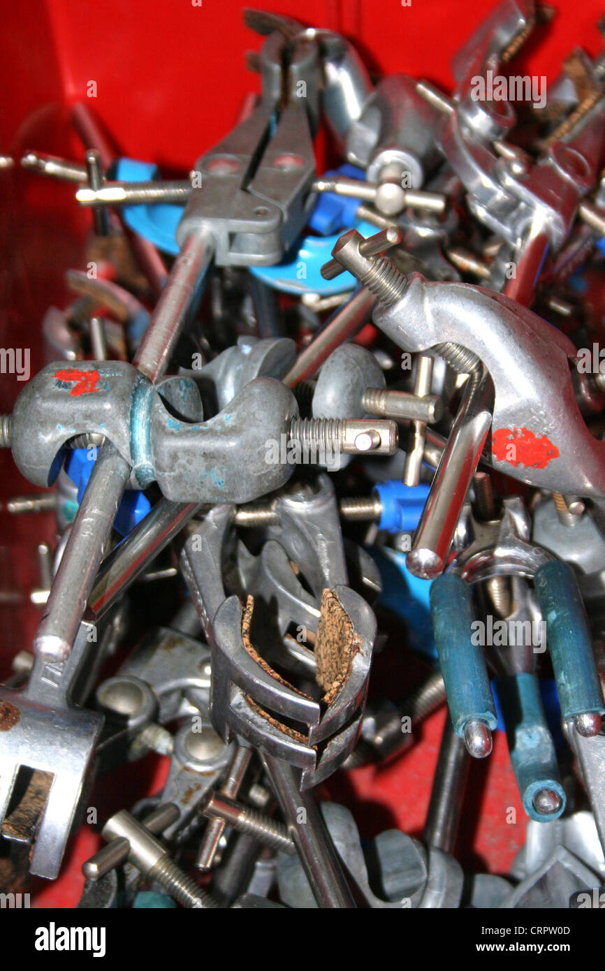 Science clamps hi-res stock photography and images - Alamy