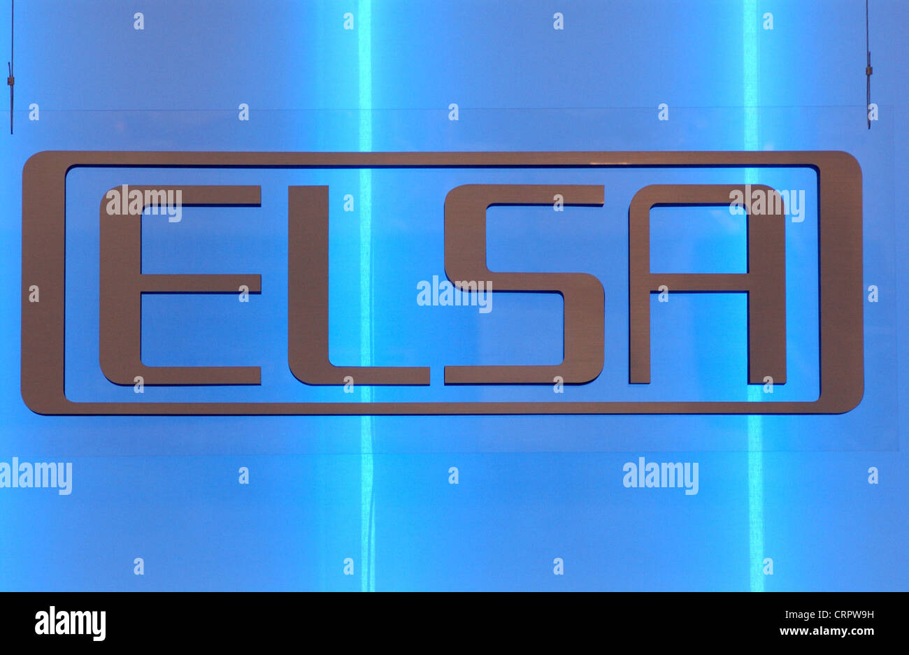 Elsa GmbH Logo Stock Photo - Alamy