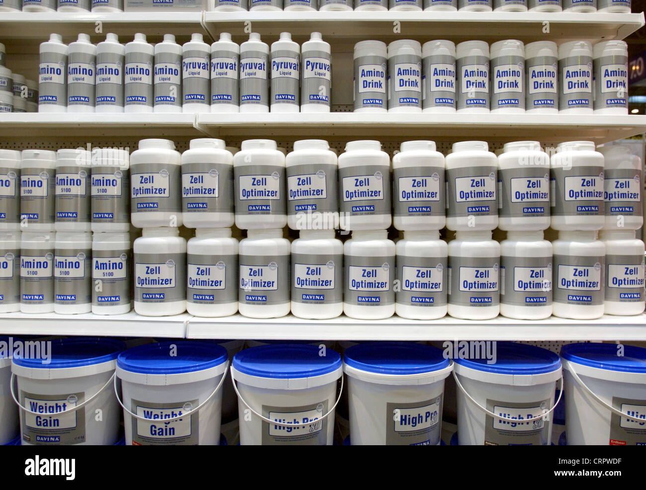 Force food on the FIBO show in Essen Stock Photo - Alamy