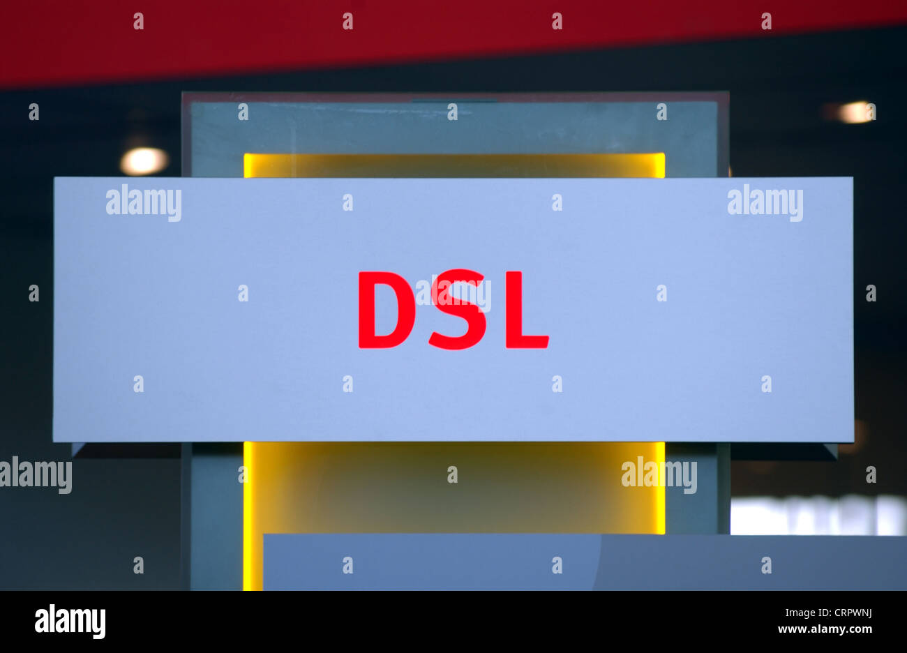 Dsl logo hi-res stock photography and images - Alamy