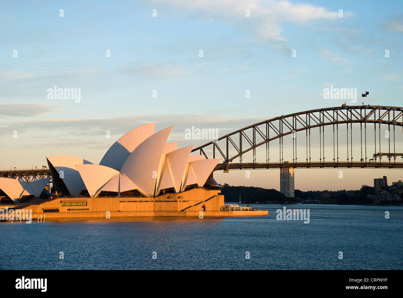 Opera House and Harbour Bridge sydney Australia Stock Photo - Alamy
