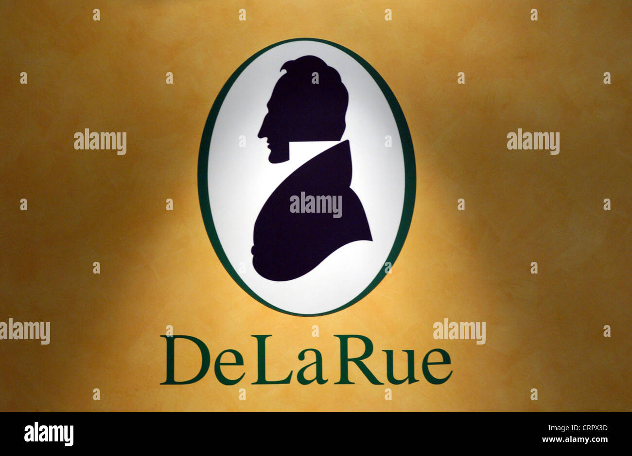Logo De La Rue Stock Photo - Alamy