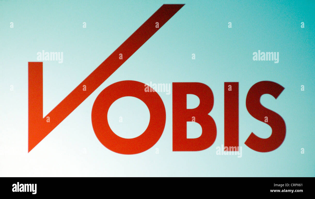 Logo Vobis Microcomputer AG Stock Photo - Alamy