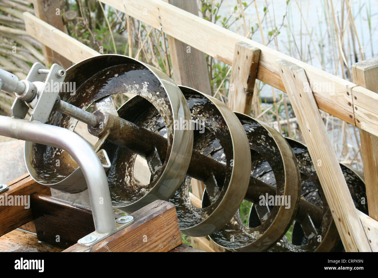 Archimedes screw hi-res stock photography and images - Alamy