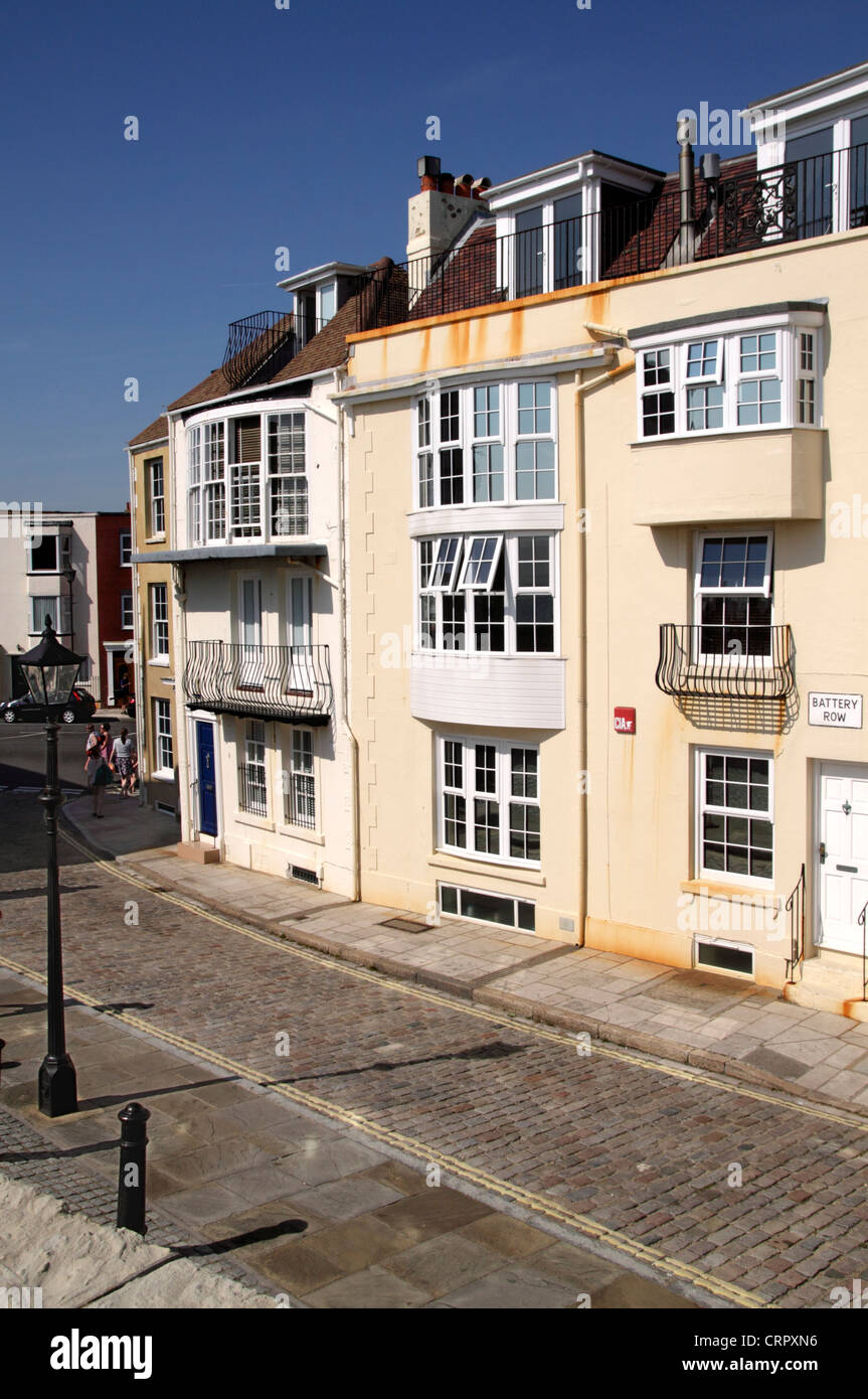 Old terraced row hi-res stock photography and images - Alamy