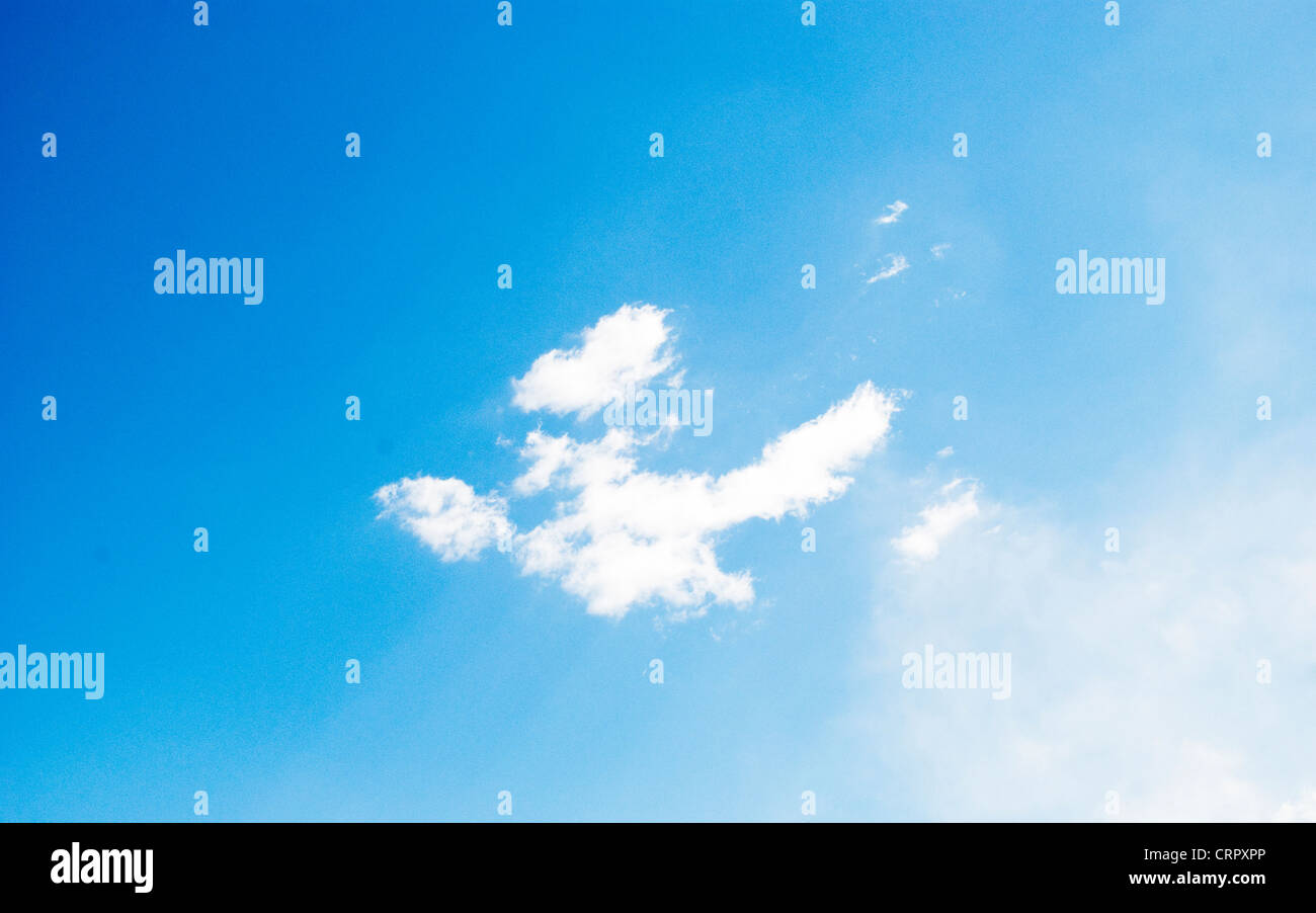 One cloud on clear hi-res stock photography and images - Alamy