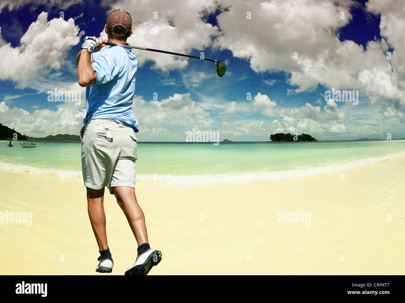 Golfer Paradise High Resolution Stock Photography and Images - Alamy