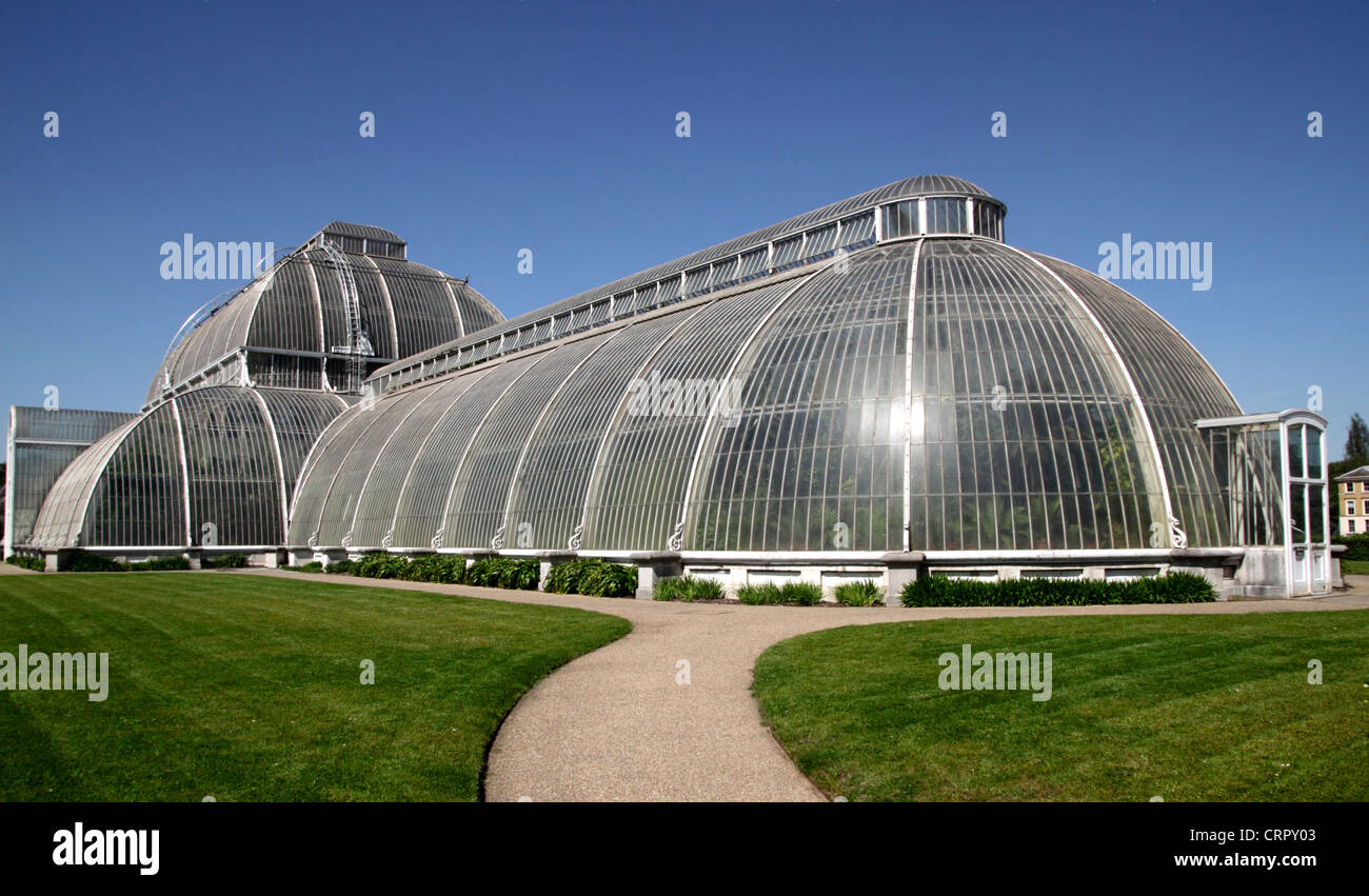 Palm House Kew Gardens London Stock Photo - Alamy