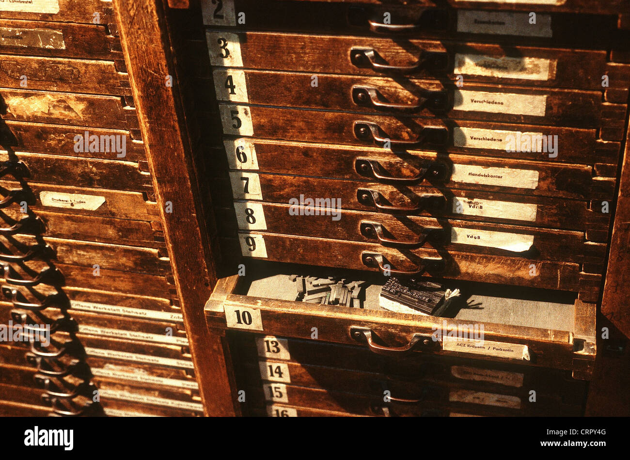 Typecase hi-res stock photography and images - Alamy