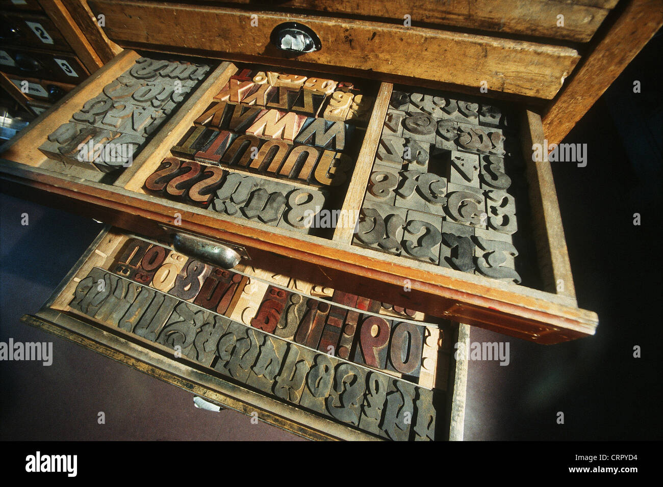 Typecase hi-res stock photography and images - Alamy