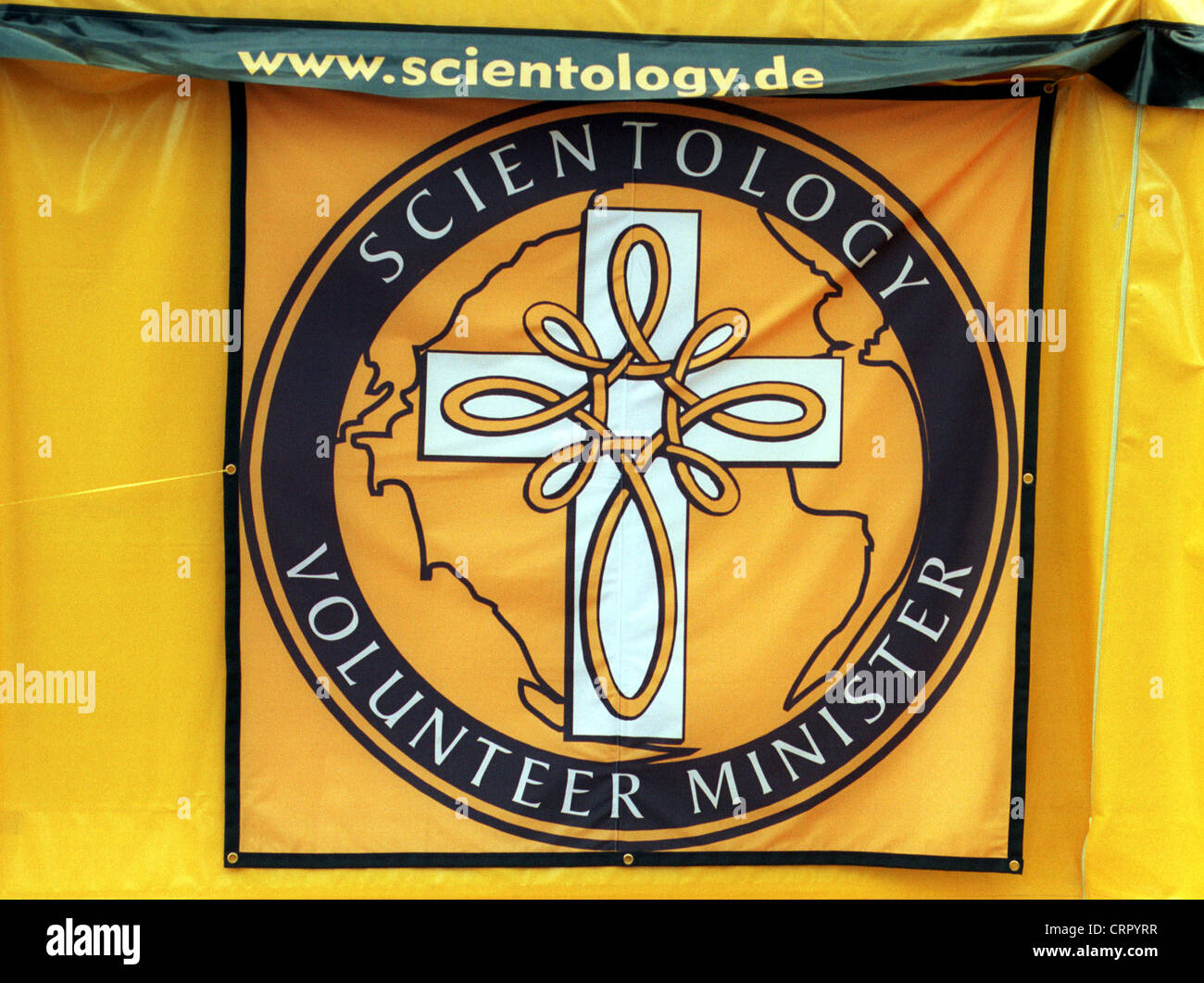 The emblem of Scientology Stock Photo - Alamy
