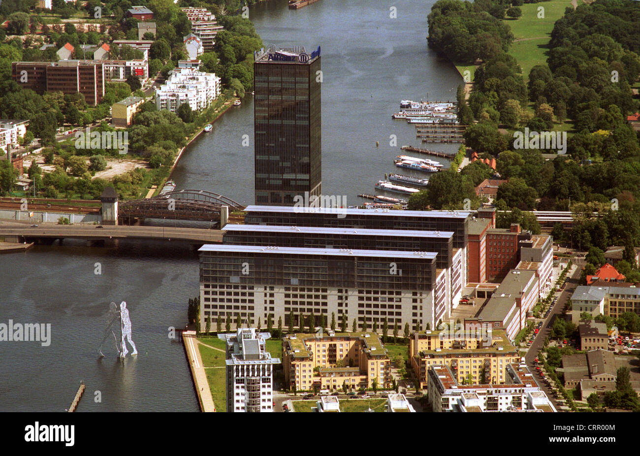 City over view treptowers hi-res stock photography and images - Alamy