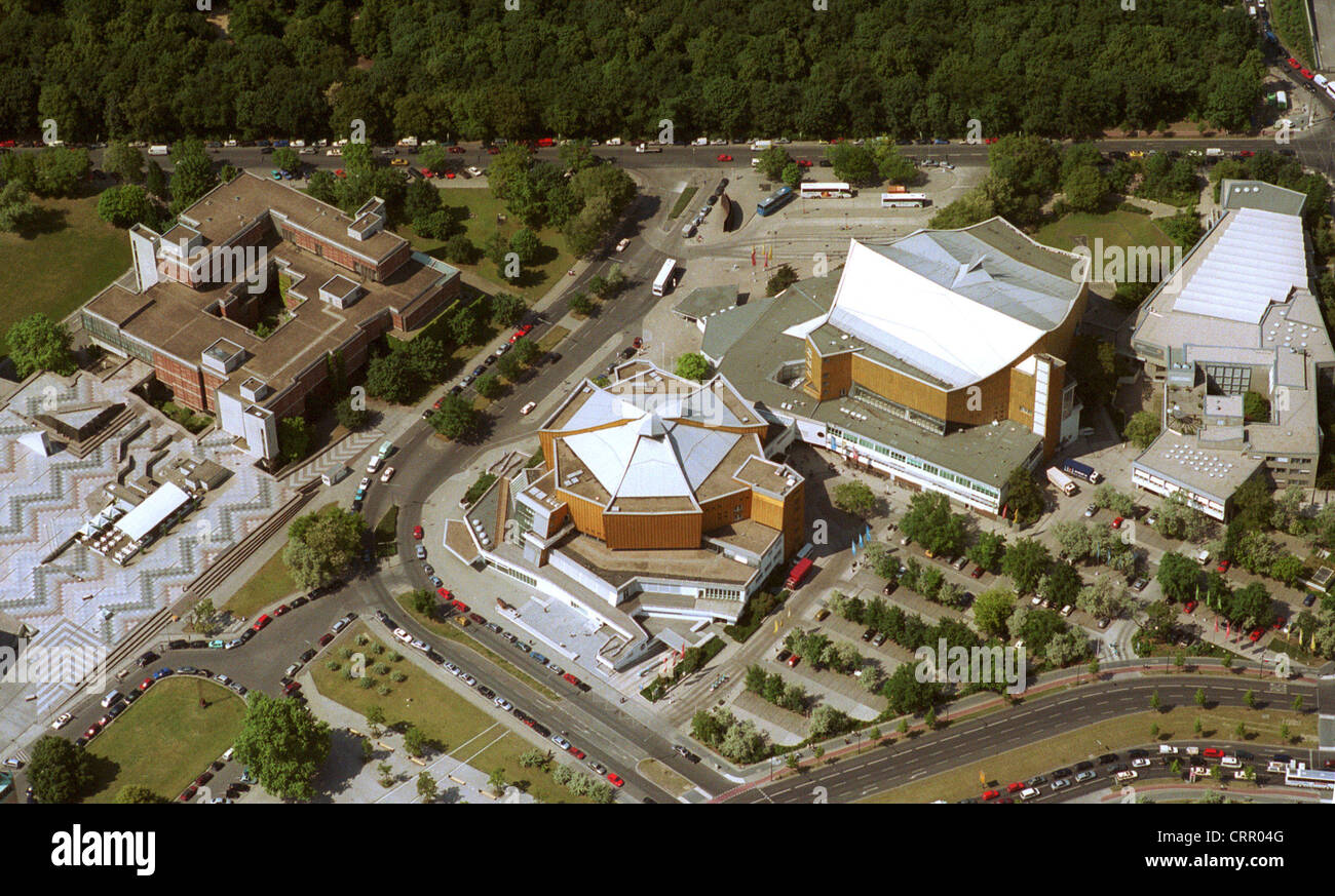 Cultural Forum in Berlin, Aerial View Stock Photo - Alamy