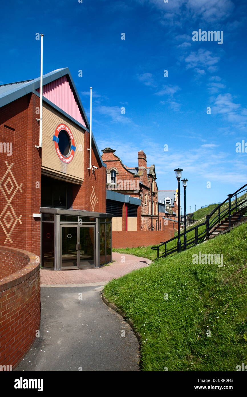 Whitby Pavilion Whitby North Yorkshire England Stock Photo - Alamy