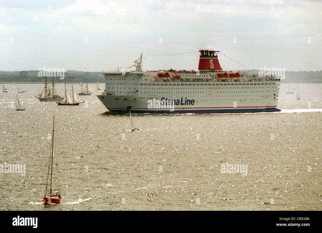 a ferry Stena Line (Kiel Bay Stock Photo - Alamy