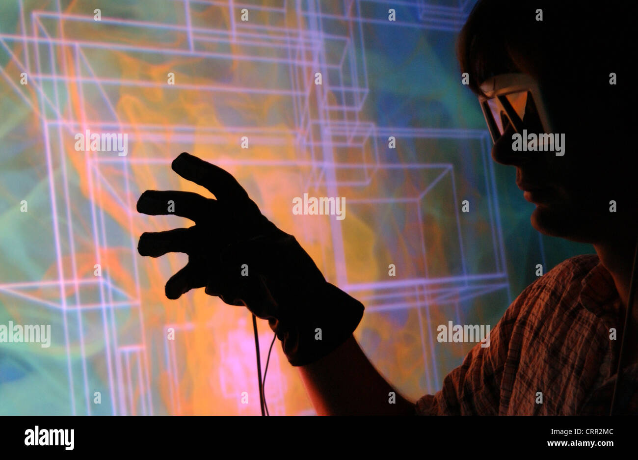 3D-simulation of star formation, Free University Berlin Stock Photo - Alamy