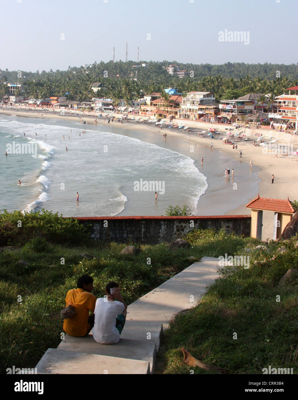 Kovalam beach lighthouse hi-res stock photography and images - Alamy