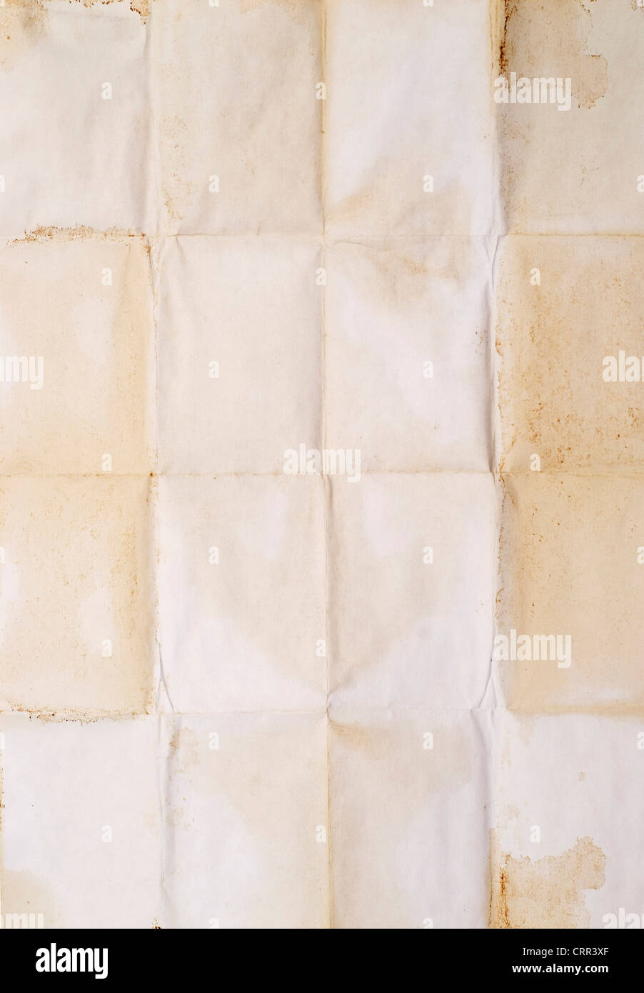 old wrinkled paper great as a background Stock Photo - Alamy