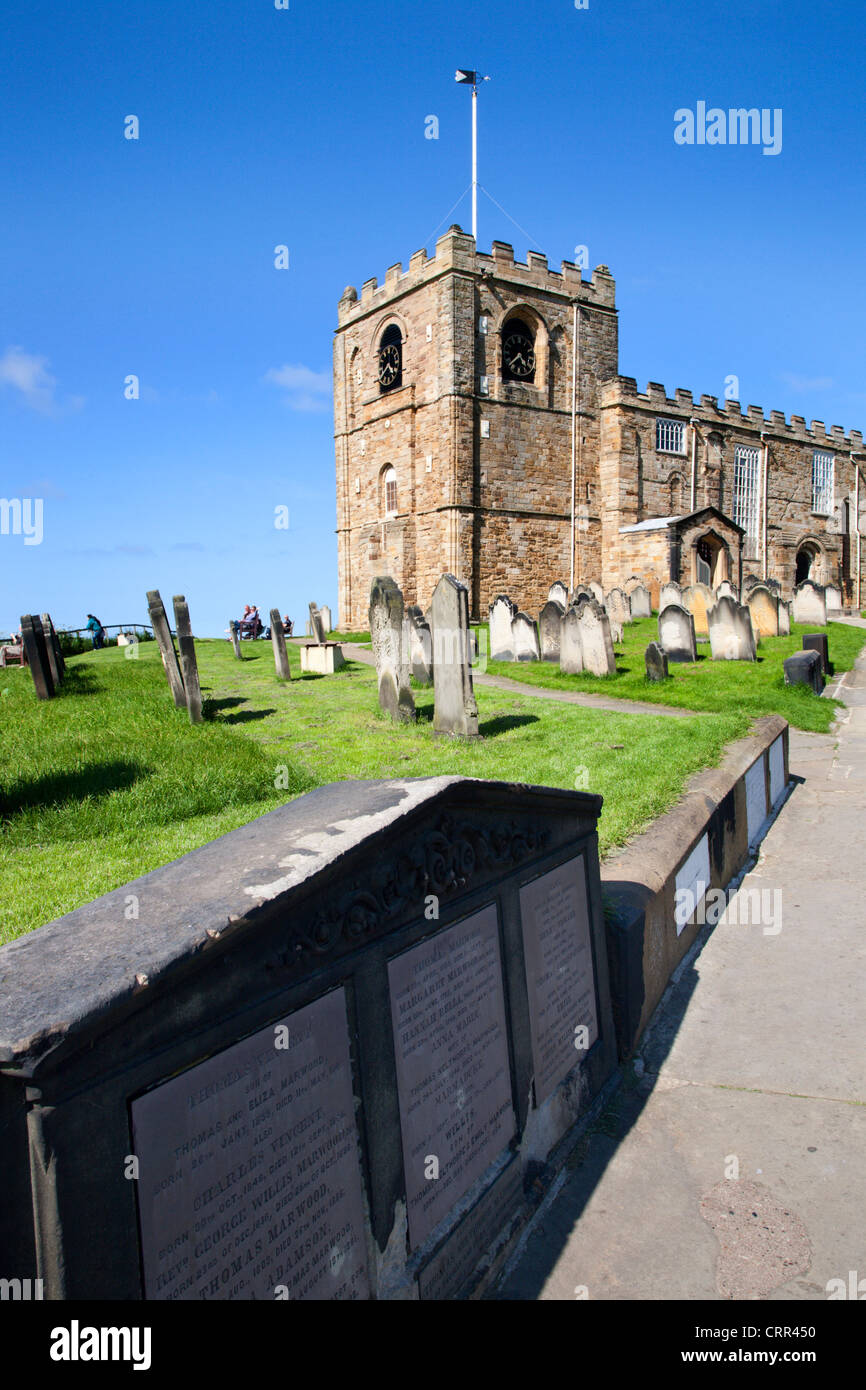 Marys churchyard whitby hi-res stock photography and images - Alamy
