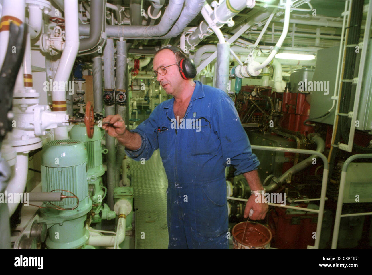 Ship engineer hi-res stock photography and images - Alamy