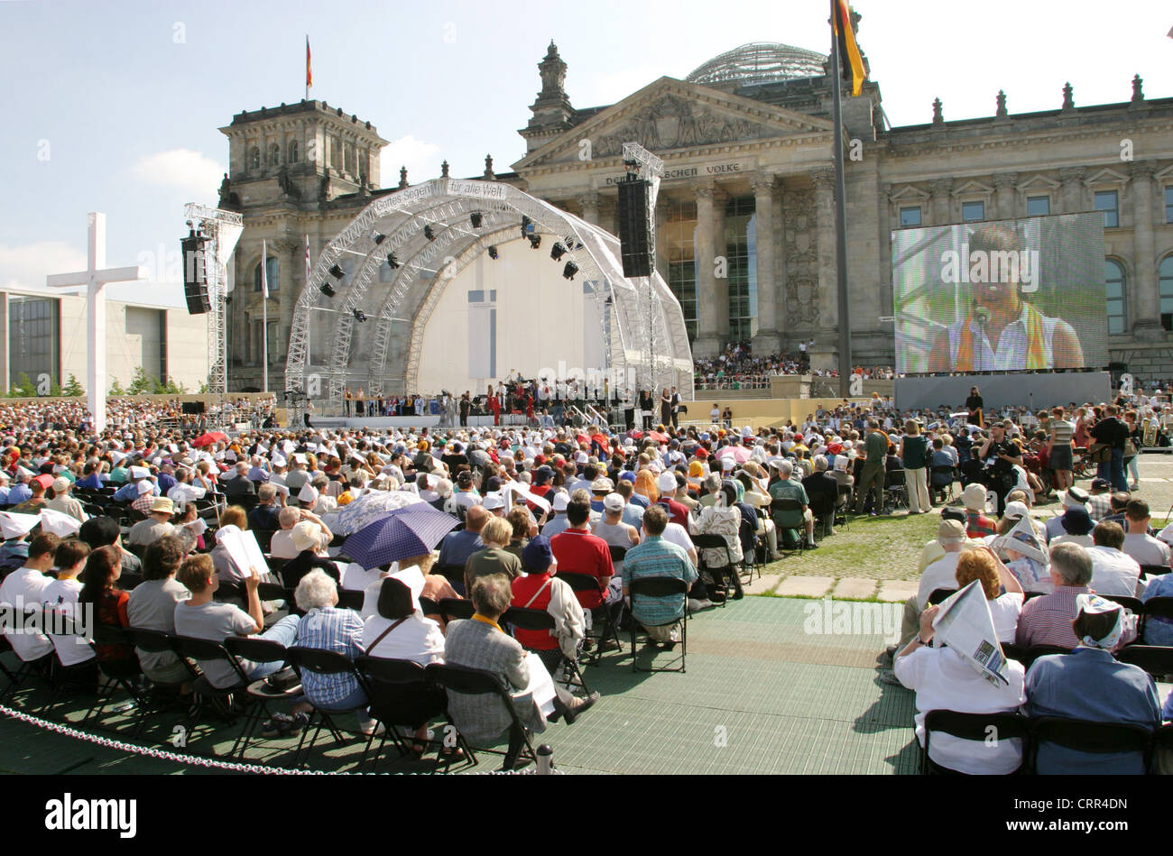 Ecumenical Church Congress in Berlin Stock Photo - Alamy