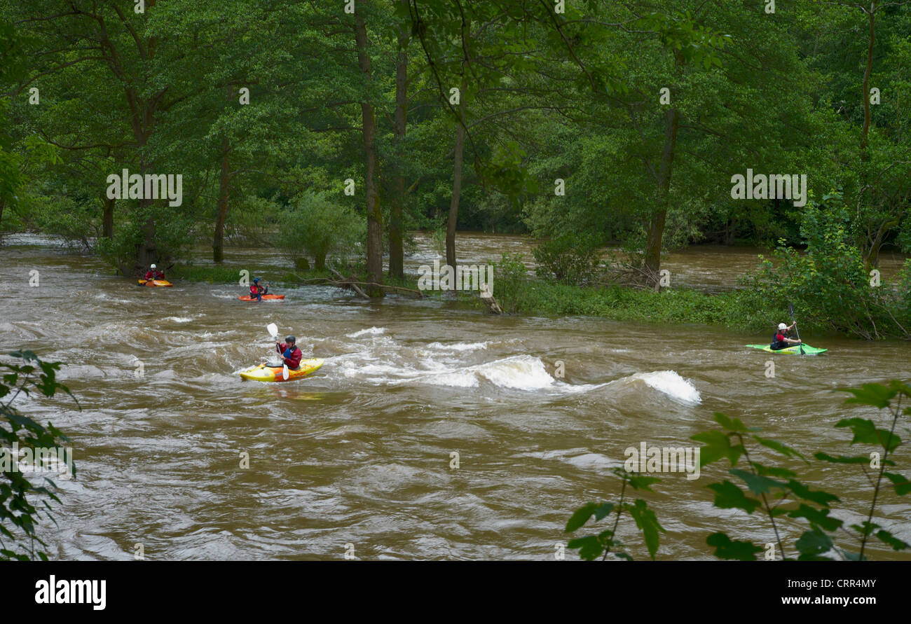 Canoe river wye hi-res stock photography and images - Alamy