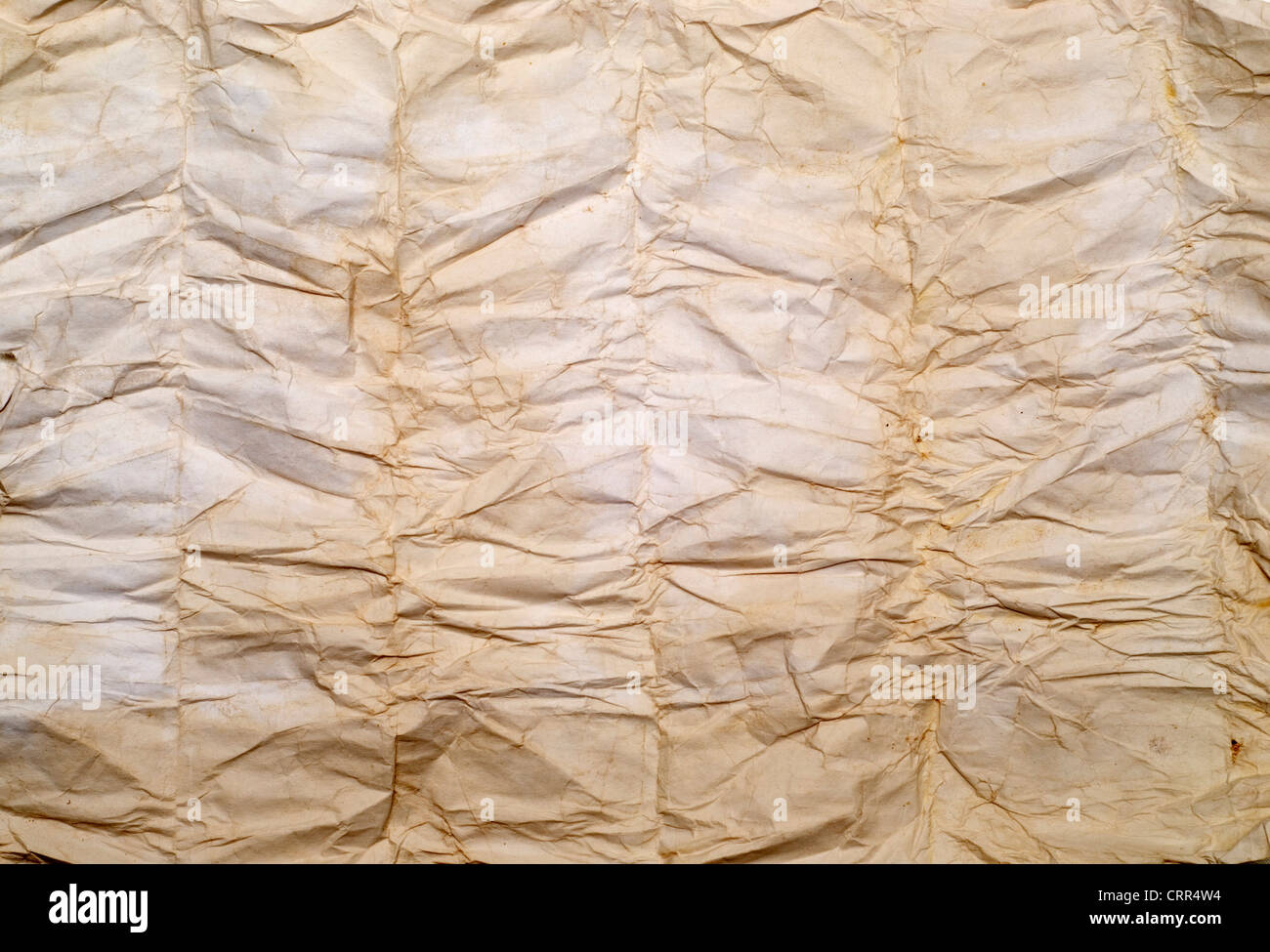old wrinkled paper great as a background Stock Photo - Alamy
