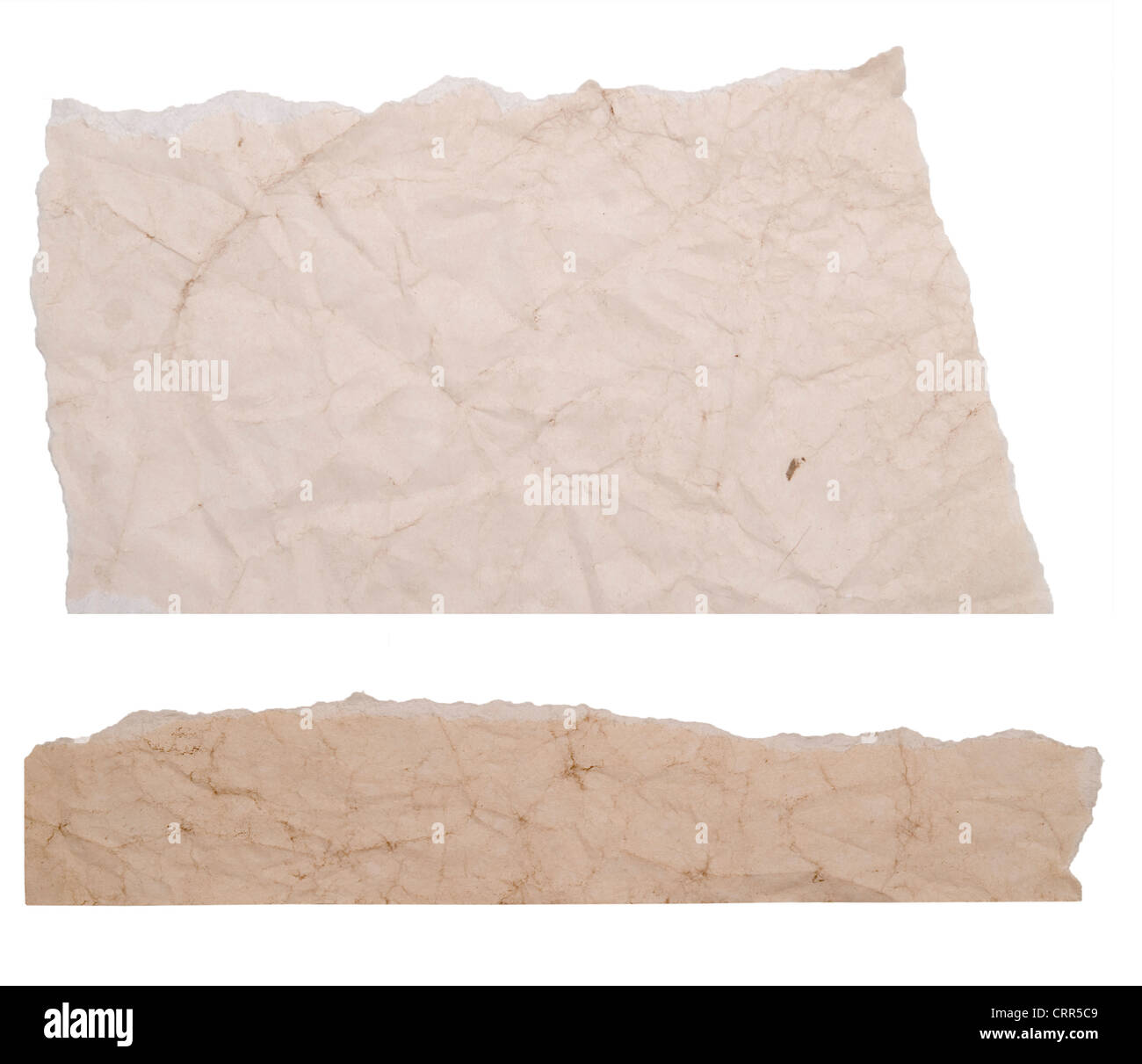 Stained paper rough edges hi-res stock photography and images - Alamy