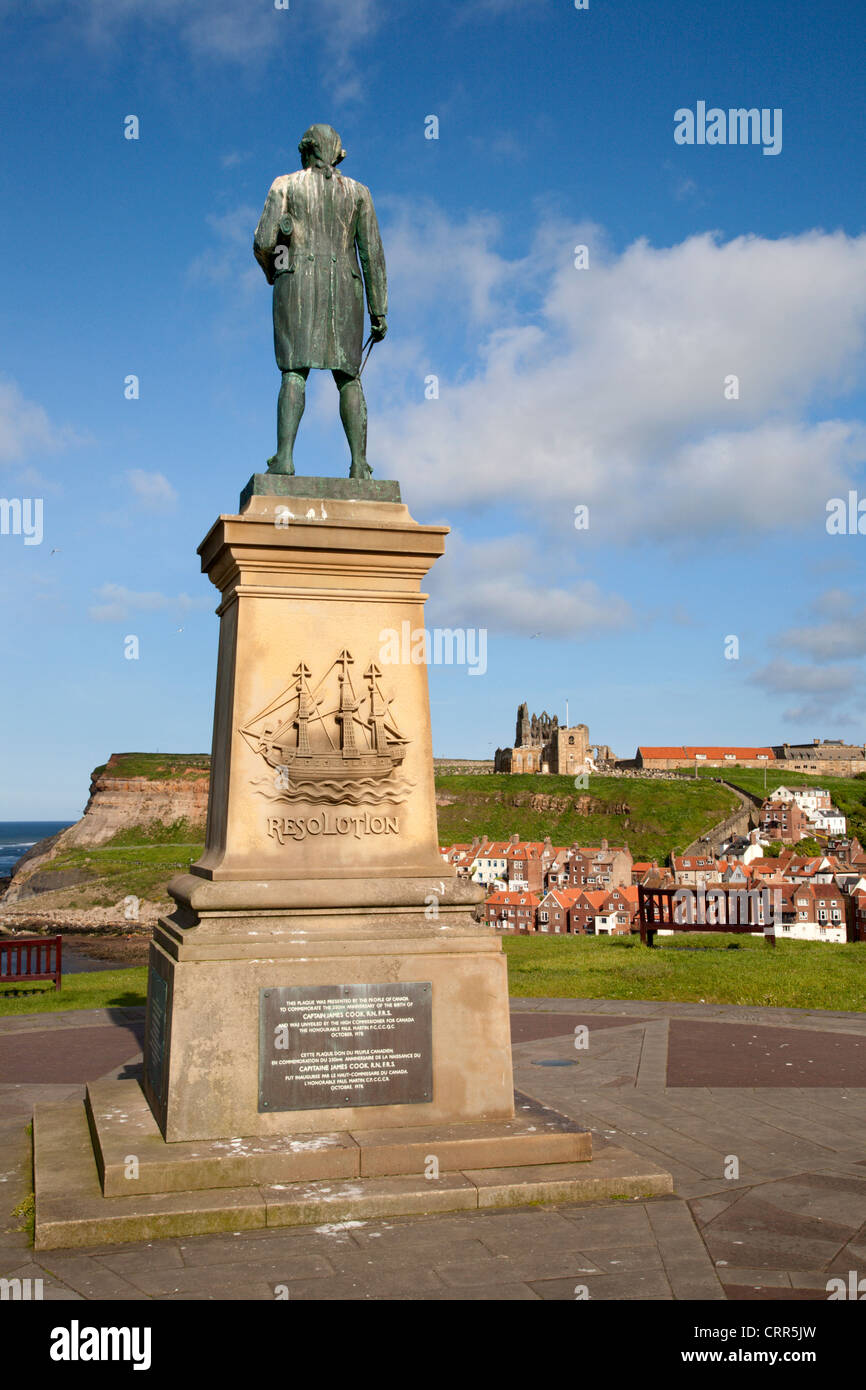 Captain cook monument yorkshire hi-res stock photography and images - Alamy