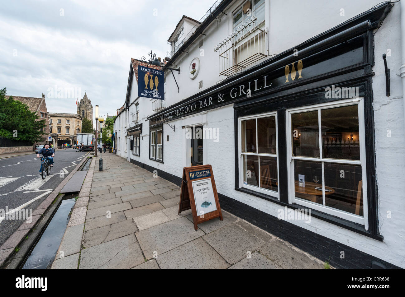 Loch Fyne restaurant Cambridge UK Stock Photo - Alamy