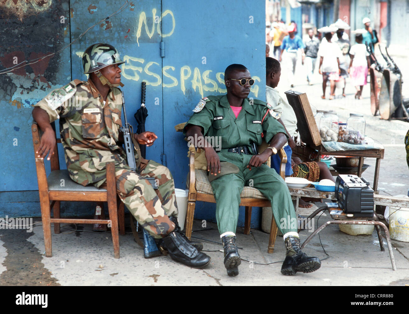 Liberia civil war hi-res stock photography and images - Alamy