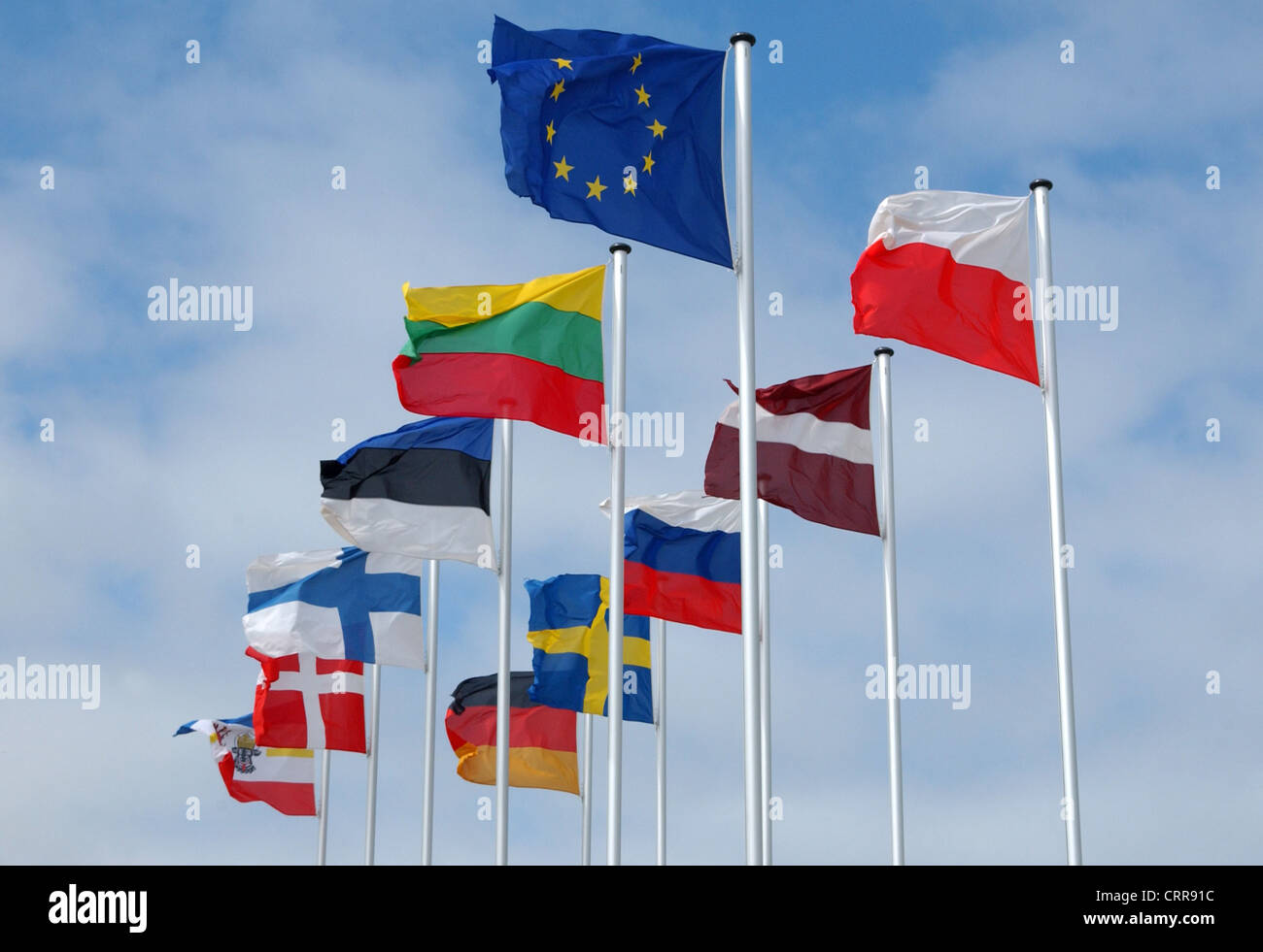 Flags of the European Union Stock Photo - Alamy