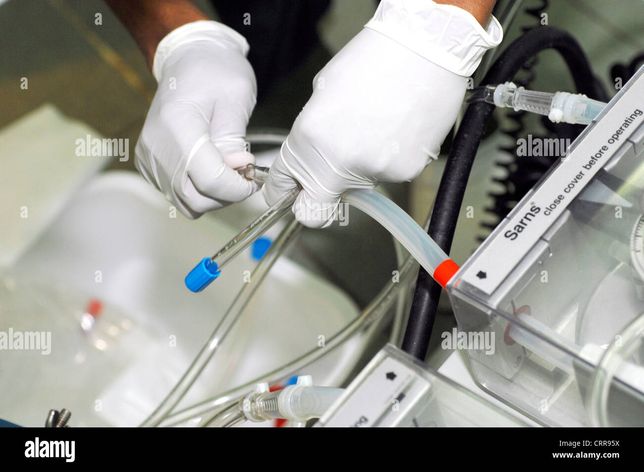 A heart lung machine Stock Photo - Alamy
