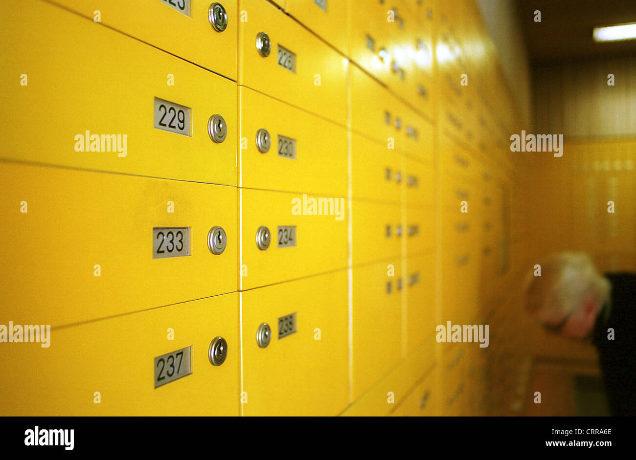 Bank safe lockers hi-res stock photography and images - Alamy