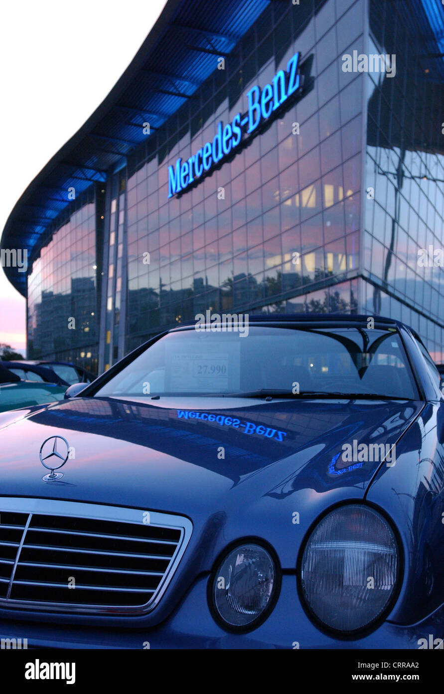 Mercedes World at Salzufer in Berlin Stock Photo - Alamy