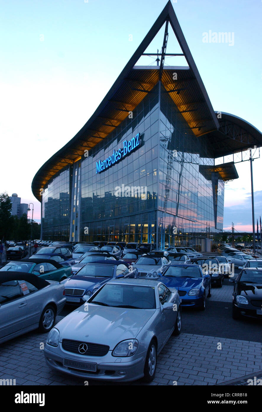 Mercedes World at Salzufer in Berlin Stock Photo - Alamy
