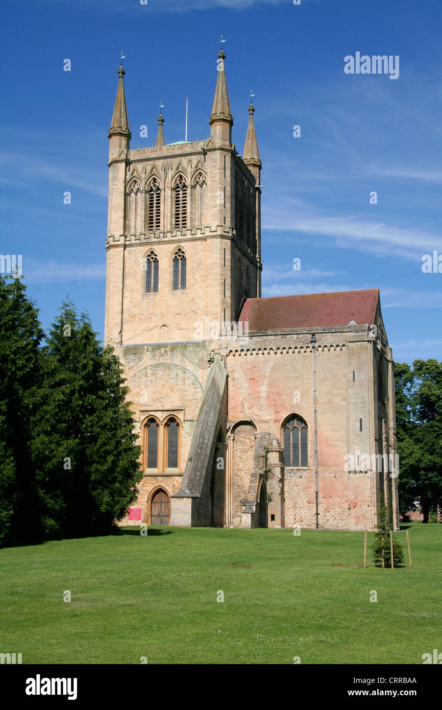Pershore Abbey Worcestershire England UK Stock Photo - Alamy