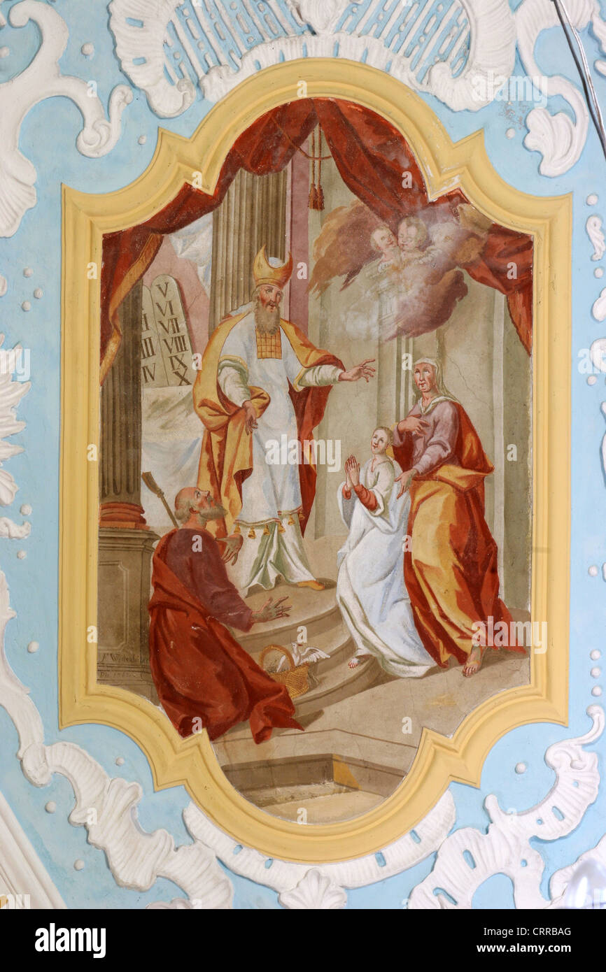 The presentation of mary in the temple hi-res stock photography and ...