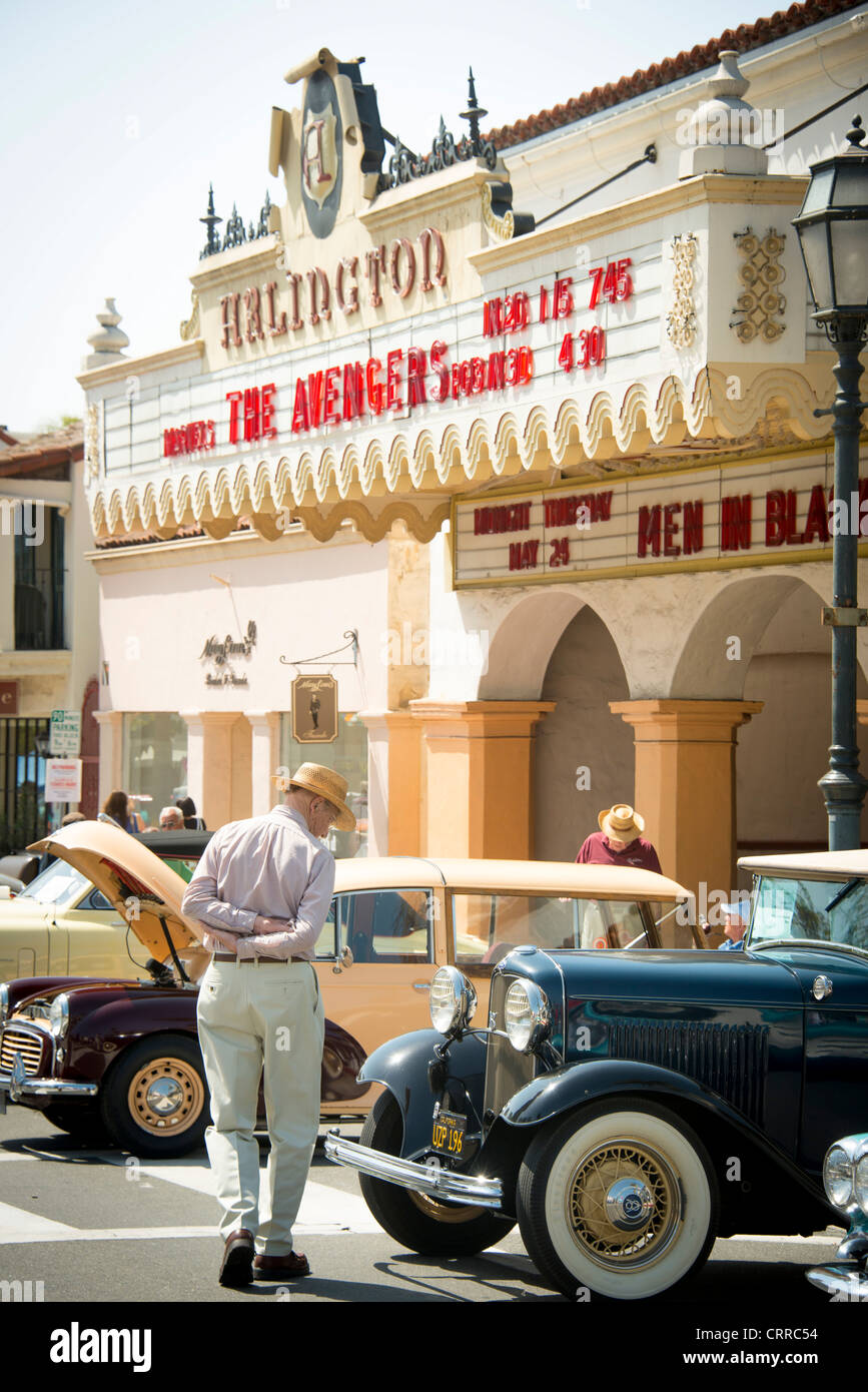 State Street Santa Barbara Street Scene High Resolution Stock ...